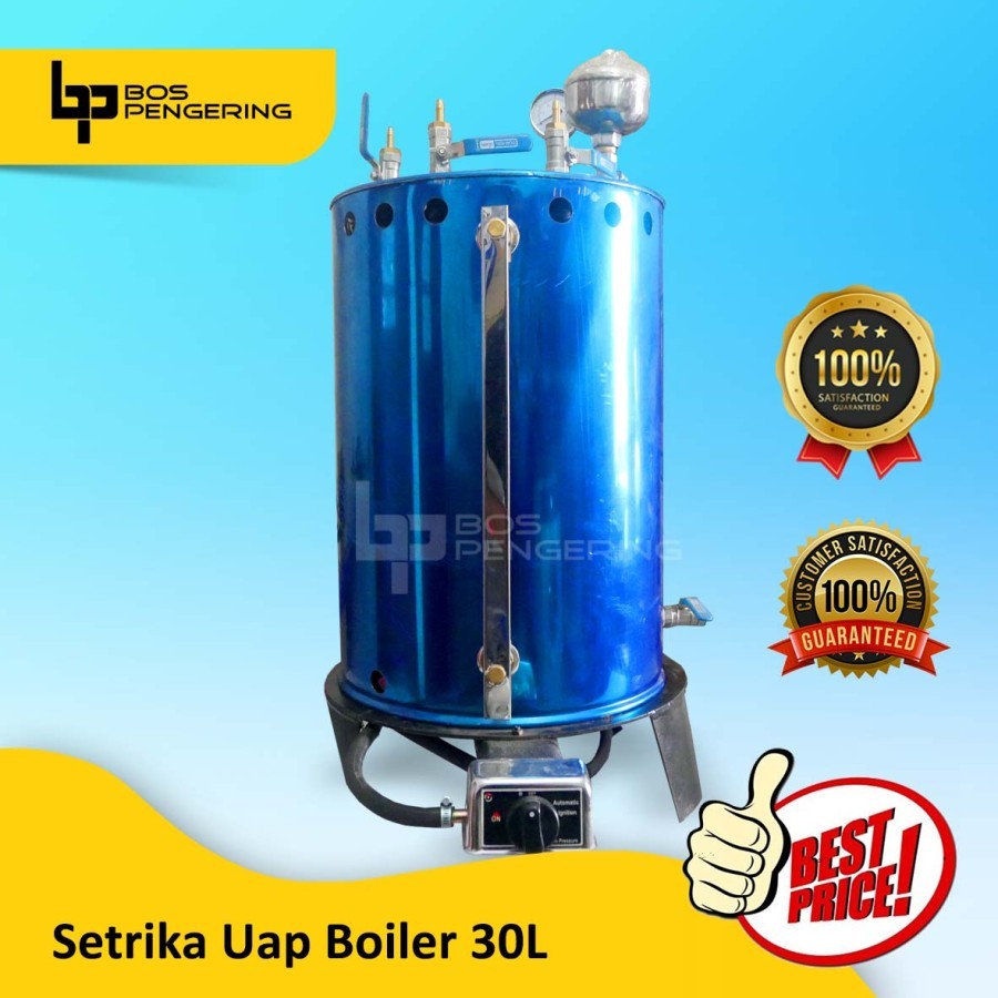 Jual Mesin Setrika Uap Boiler 30 Liter Bos Pengering Mesin Boiler ...