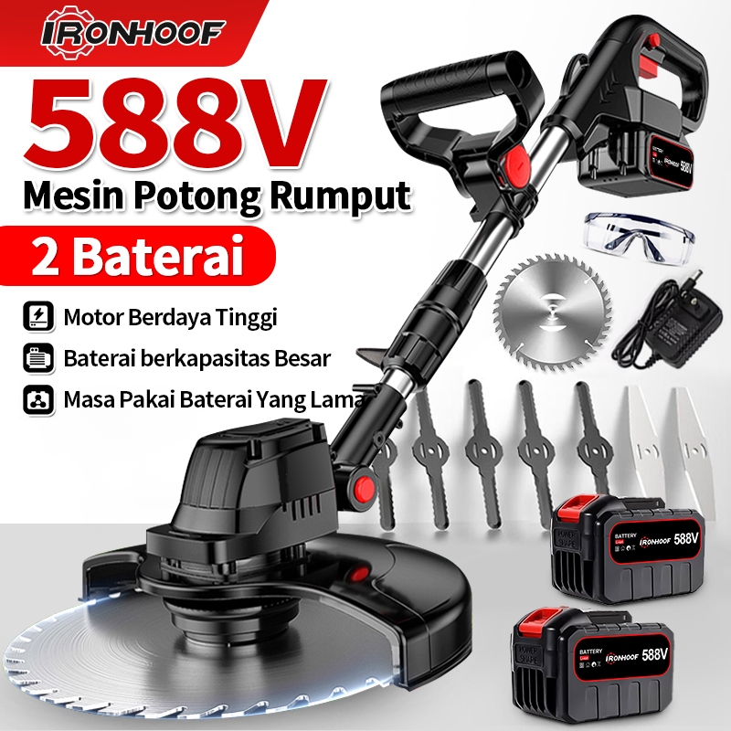Jual 588V/388V Mesin Potong Rumput Pemotong Rumput Listrik Pemangkas ...