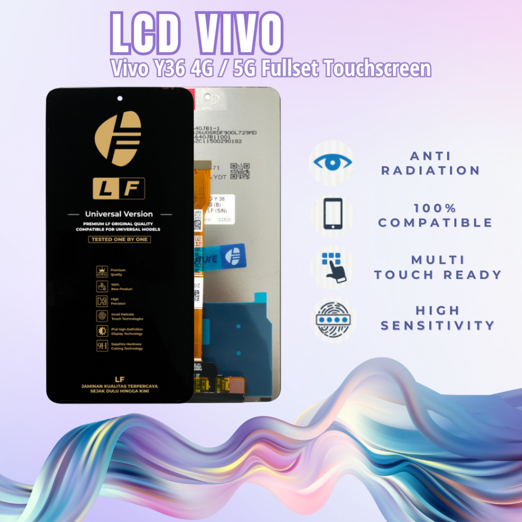 Jual LCD Vivo Y36 4G / 5G Fullset Touchscreen | Shopee Indonesia
