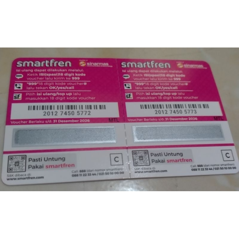 Jual VOUCHER SMARTFREN KOSONG NASIONAL | Shopee Indonesia