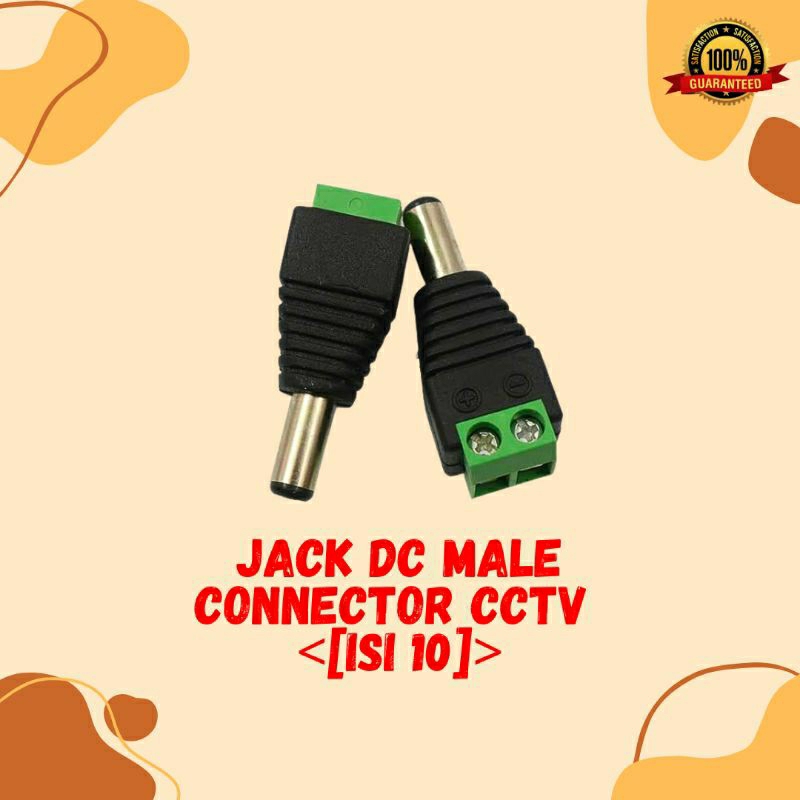 Jual JACK DC MALE CONNECTOR CCTV | Shopee Indonesia