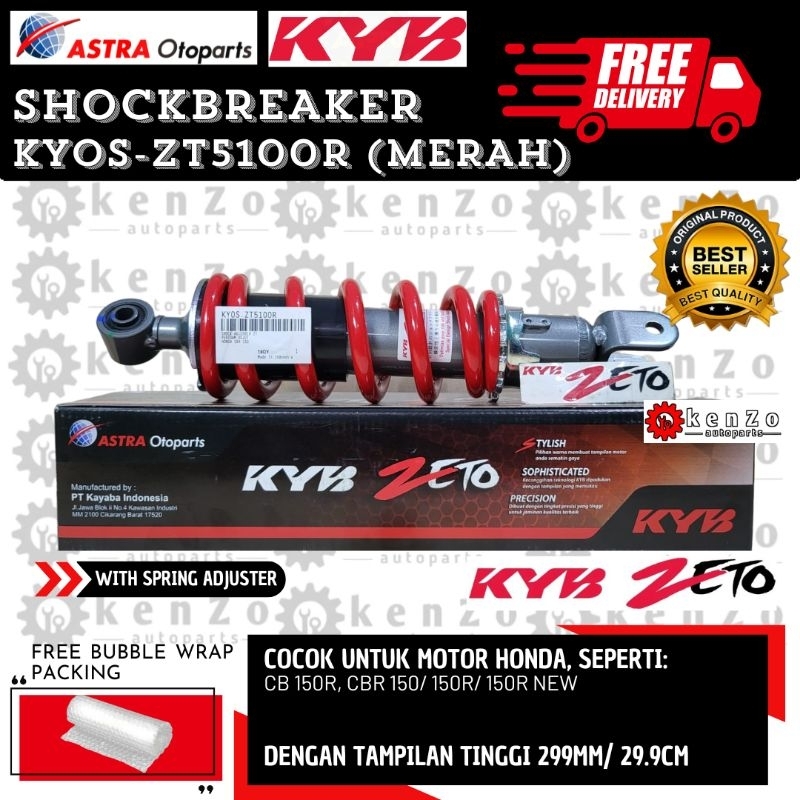 Jual [Original Kyb Zeto] [Gratis Ongkir] Shockbreaker / Monoshock Honda Cb 150R Cbr 150 Zt5100 S ...