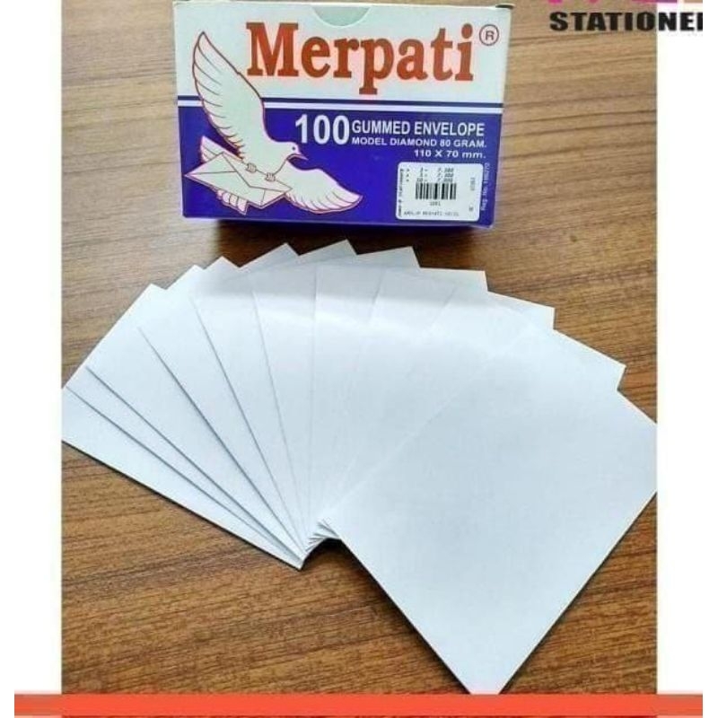 Jual Amplop Merpati Kecil/ box isi 100 lembar | Shopee Indonesia