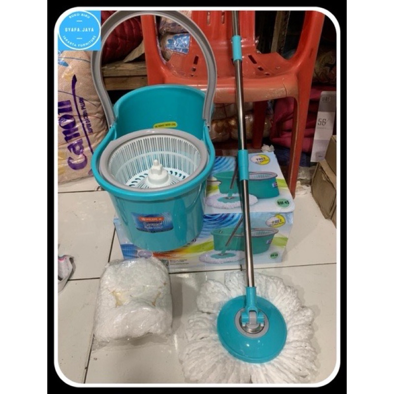 Jual Lion Star Livina pel Lantai Putar / Spin Mop Standar | Shopee ...
