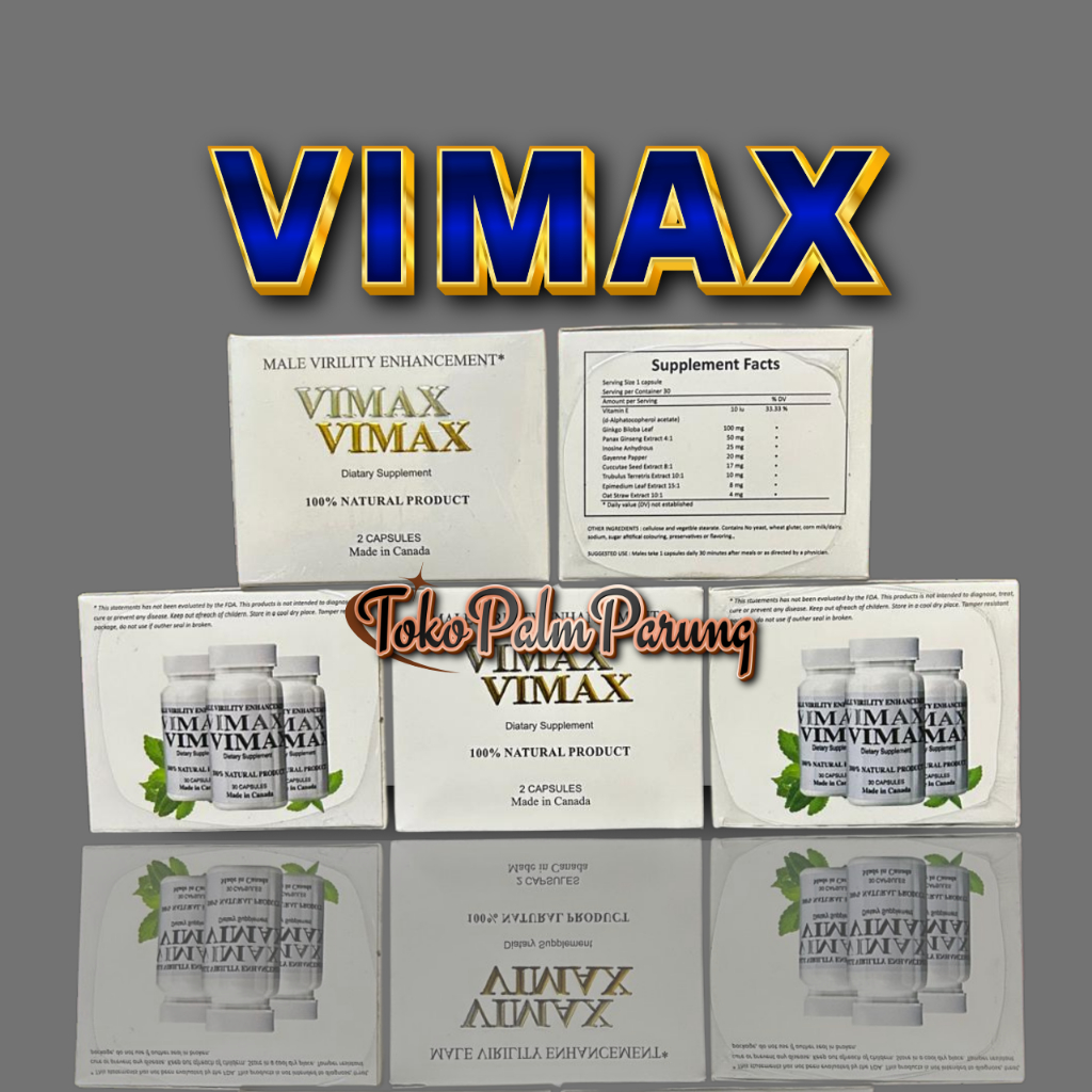 Jual VIMAX IZON Asli Kemasan Saset Isi 20 KAPSUL Pembesar Permanen Kuat Keras Tahan Lama ...