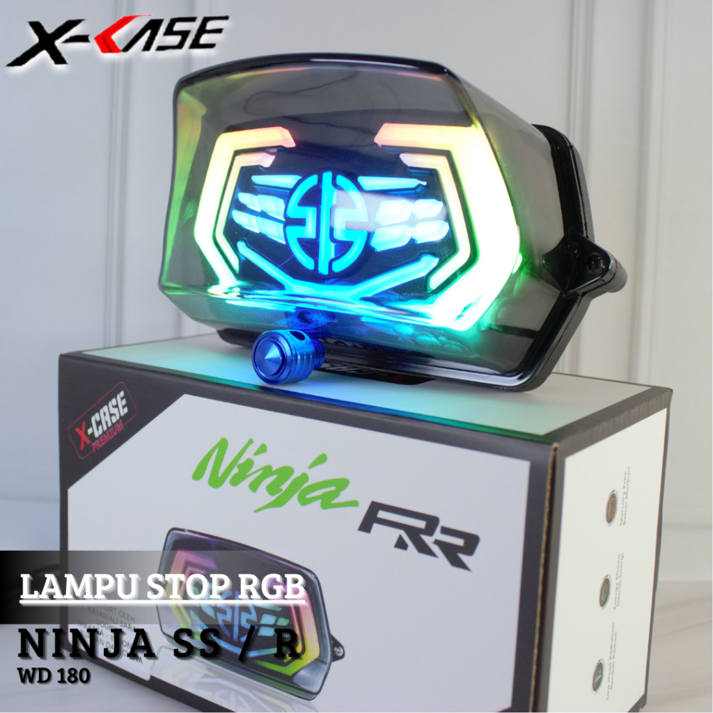 Jual Lampu Ninja SS Xcase Stoplamp Ninja R Variasi Lampu Stop Ninja SS ...