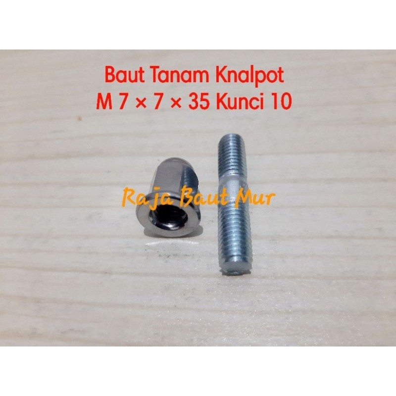 Jual Baut tanam knalpot pcx tiger m.7×7×35 baut 11 kunci 10 ( baut ...