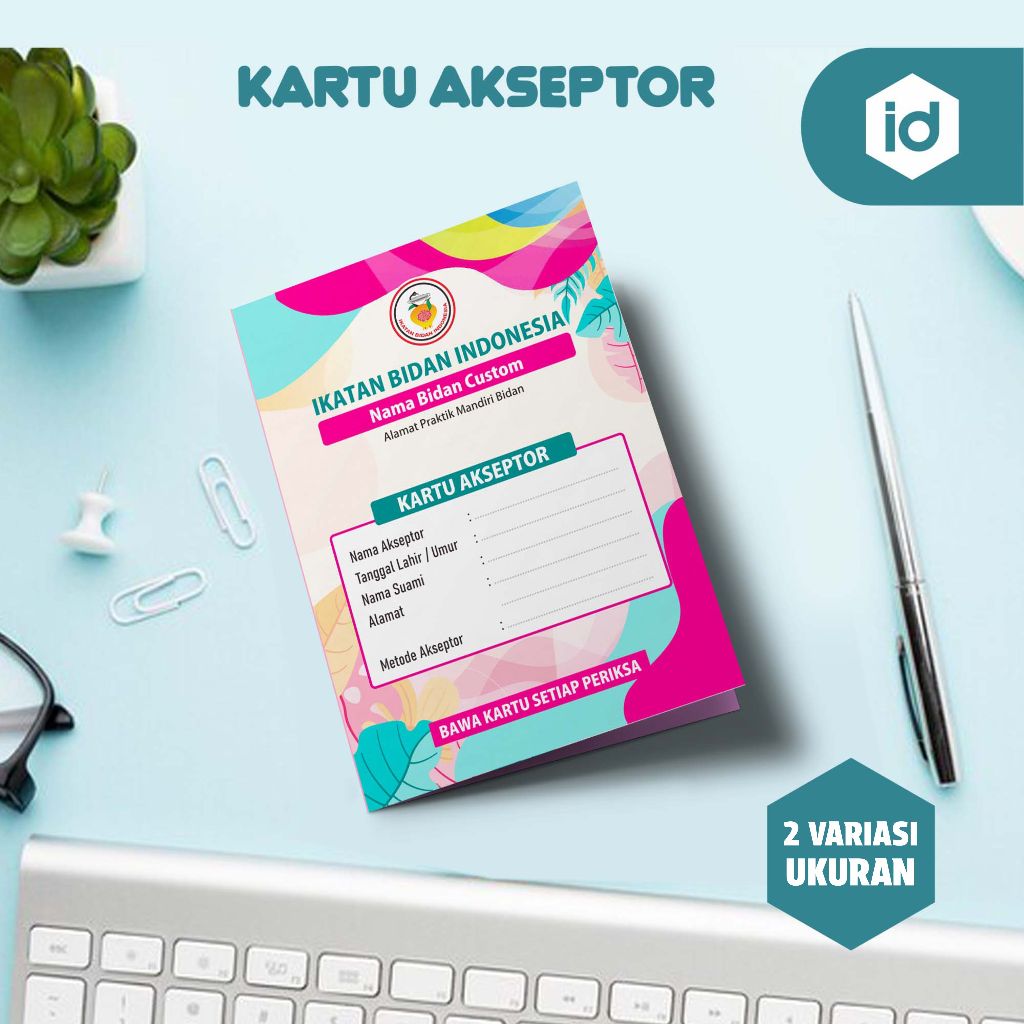 Jual KARTU AKSEPTOR KB CUSTOM NAMA | Shopee Indonesia