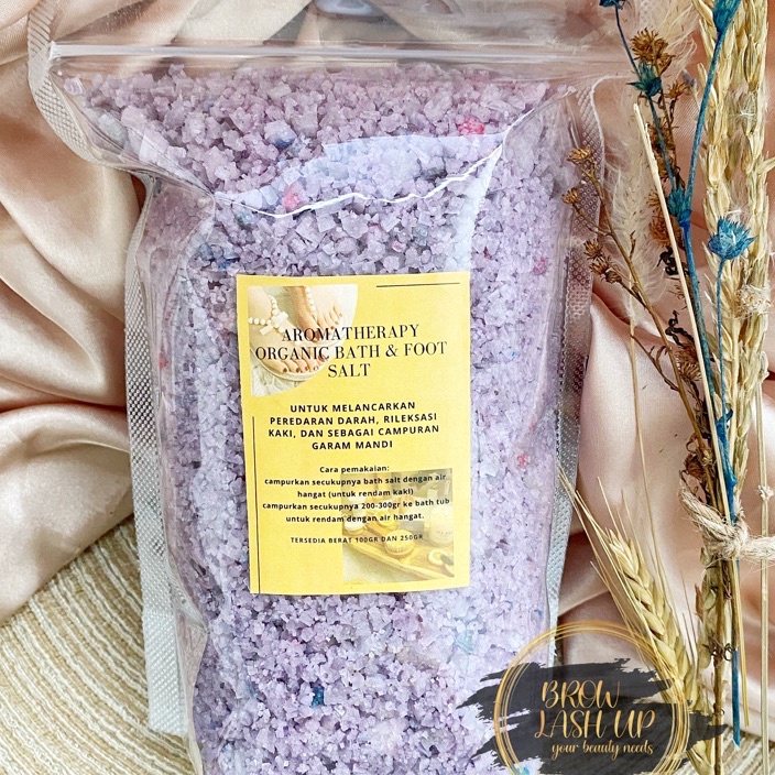 Jual TRENDING BATH 1Kg Epsom Aromatherapy Organic Bath Foot Bath Garam ...