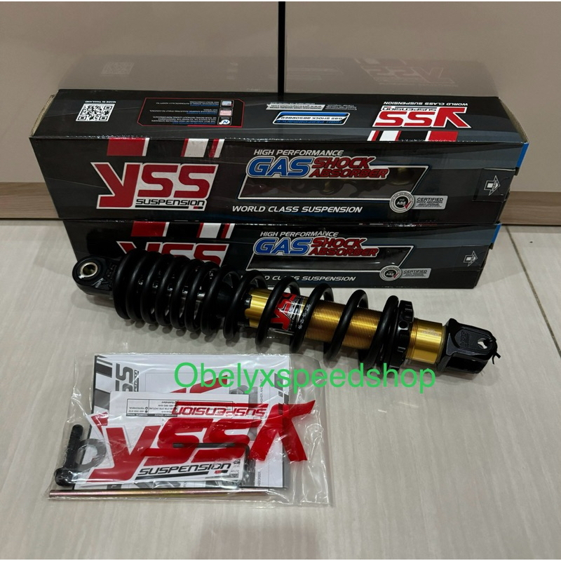 Jual Shockbreaker Shock YSS Hybrid DTG Evo 330Mm Vario 125 / Vario 150 | Shopee Indonesia