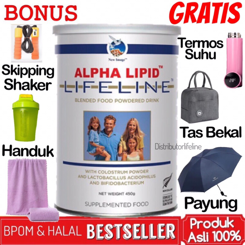 Jual Susu Lifeline Colostrum Asli Alpha Lipid Colostrum Susu Syaraf ...
