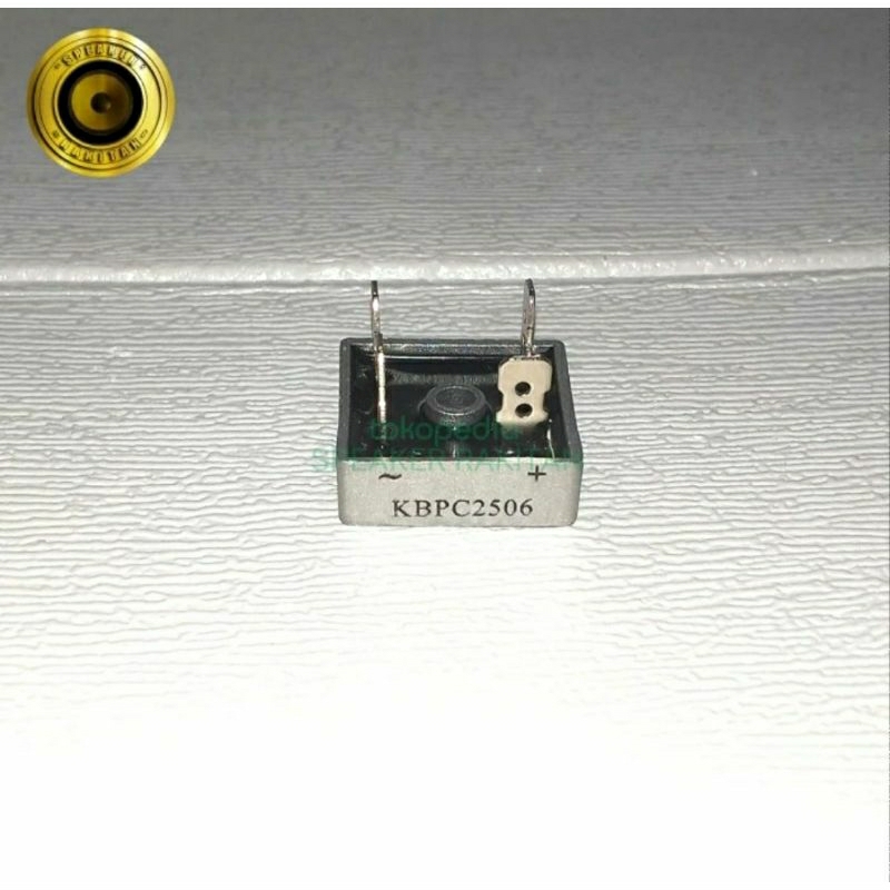 Jual Dioda bridge diode kiprok 25Ampere 25A KBPC2506 | Shopee Indonesia