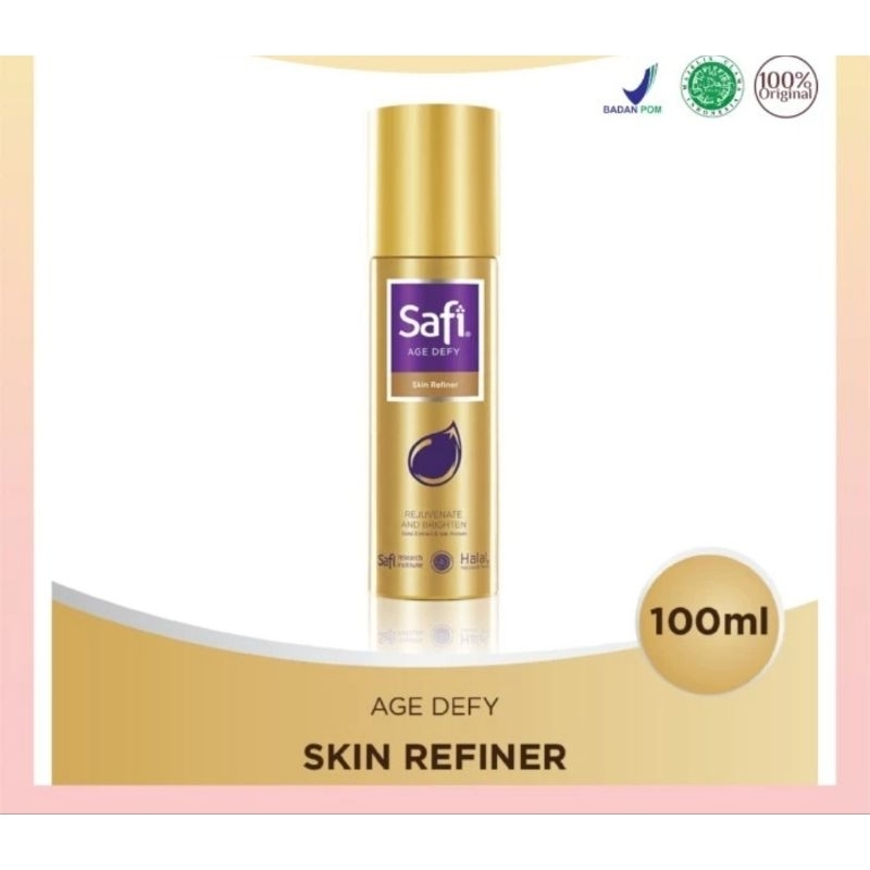 Jual Safi Age Defy Skin Refiner Rejuvenate and Brighten 100 ml ( no box ...