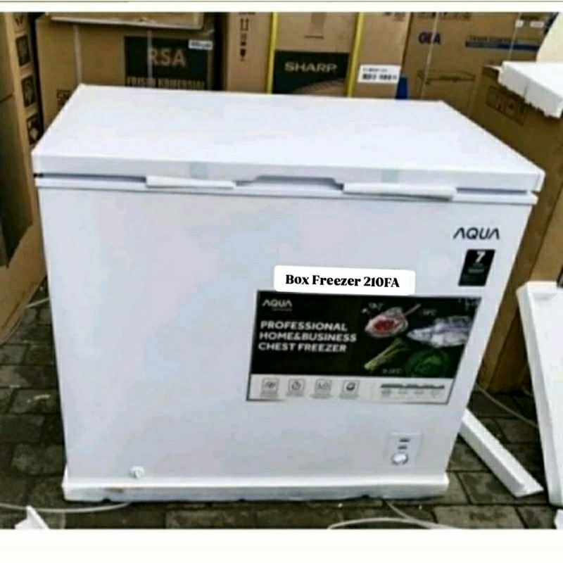 Jual CHEST FREEZER AQUA AQF 210FA/BOX FREEZER AQUA AQF 210FA/BOX FREZER ...