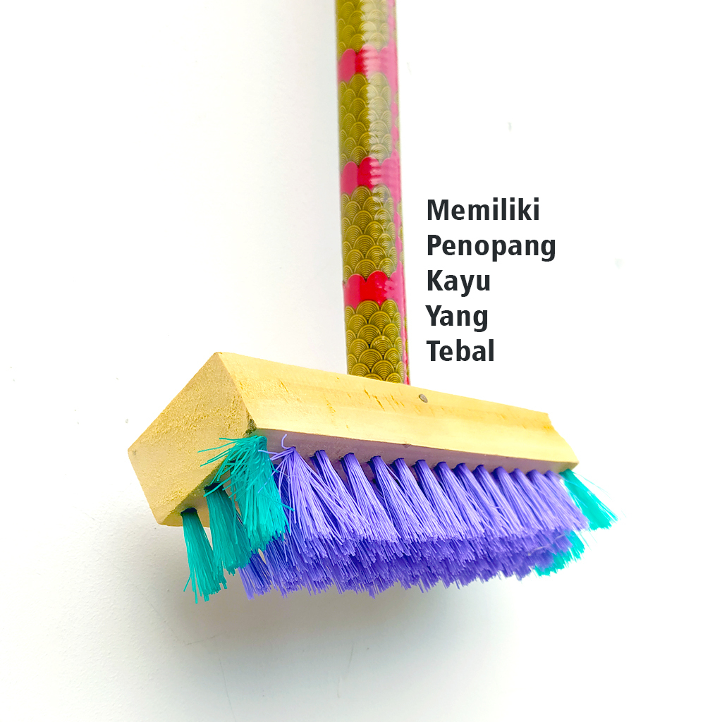 Jual SIKAT PANJANG/SIKAT KAMAR MANDI GAGANG KAYU | Shopee Indonesia