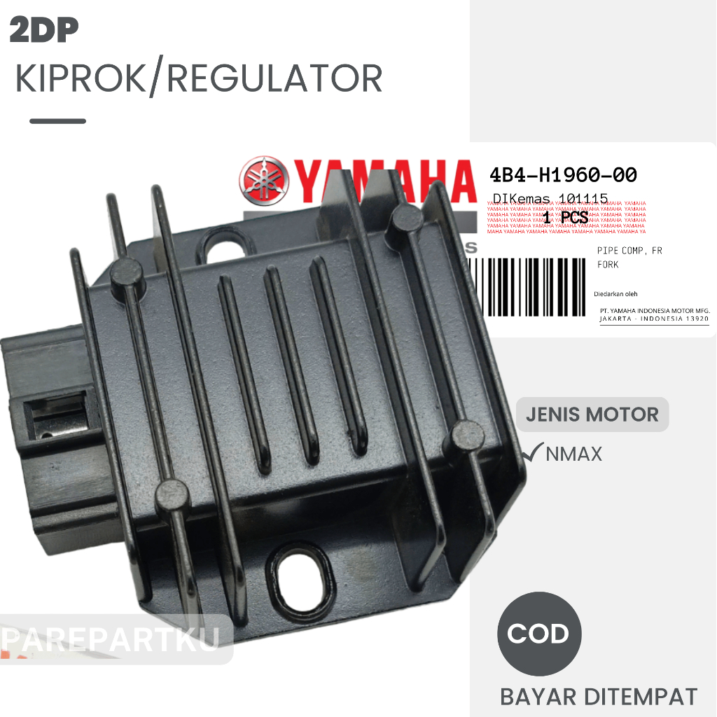 Jual 2DP KIPROK/ REGULATOR YAMAHA NMAX/ RECTIFIER DAN REGULATOR ...
