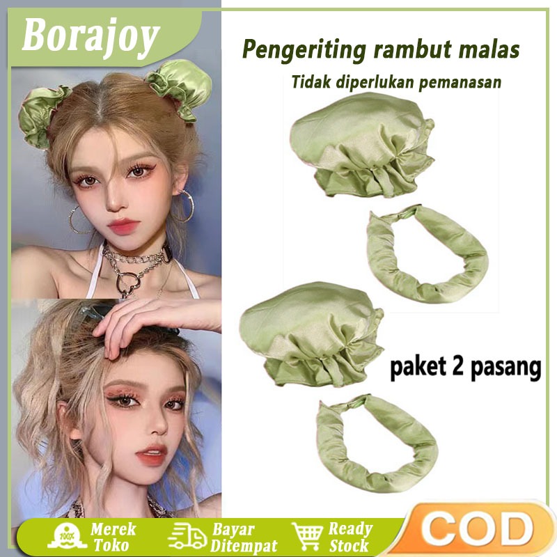 Jual Alat Pengeriting rambut tanpa catokan Rambut Keriting Pengeriting ...