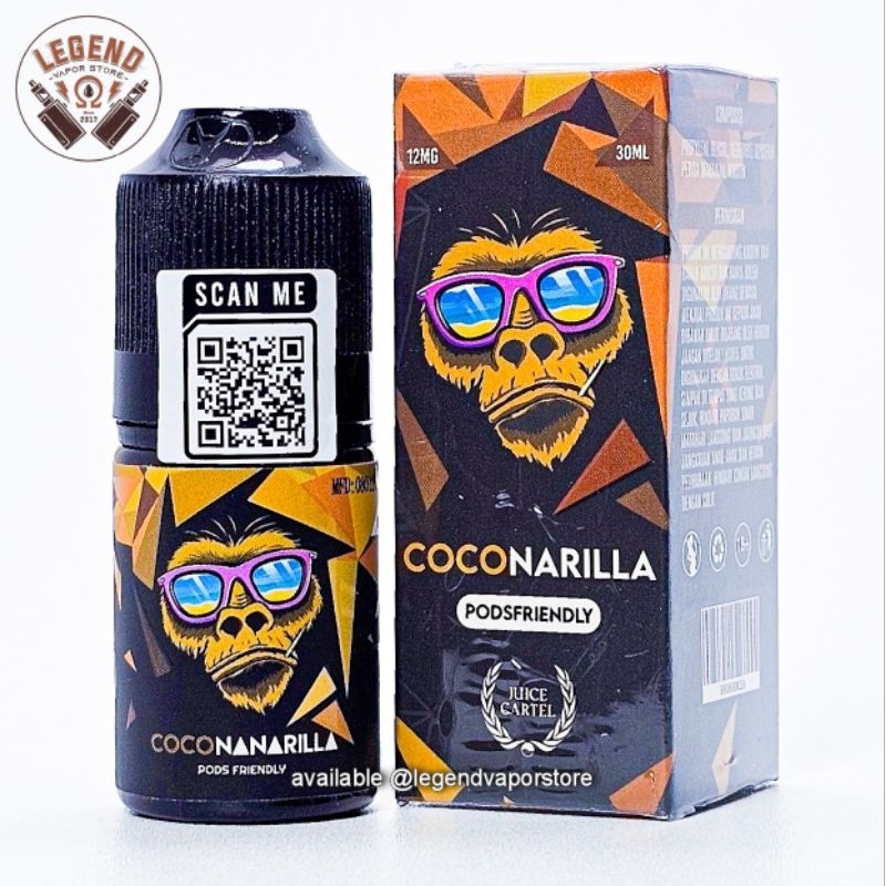 Jual SALT NIC - LIQUID COCONARILLA Banana Coffee Chocolate Smoothies ...