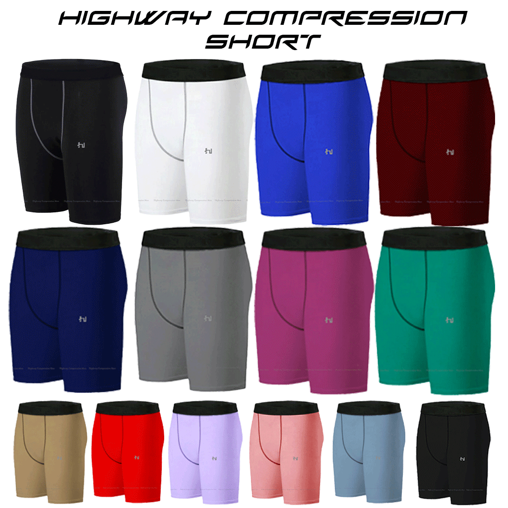 Jual Legging pendek pria olahraga compression short leggings man sport ...