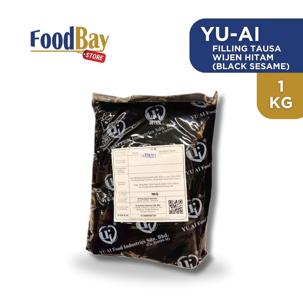Jual YU-AI Filling Tausa WIJEN HITAM BLACK SESAME Paste ISIAN MOONCAKE ...