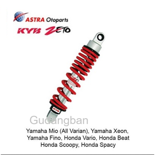 Jual KYOS-ZT1060 PR SHOCKBREAKER KAYABA MATIC BELAKANG Vario beat scoopy spacy mio KYB ORI SHOCK ...