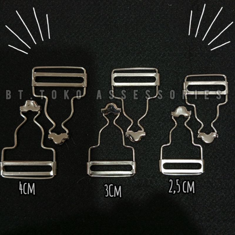 Jual ring gesper overall | ring jalan overall| kait celana kodok ...