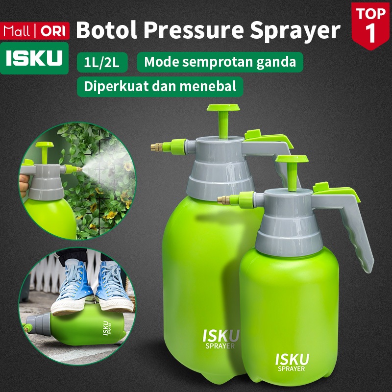 Jual ISKU Pressure Sprayer 1L/2L Botol Semprotan Tanaman Manual /alat ...