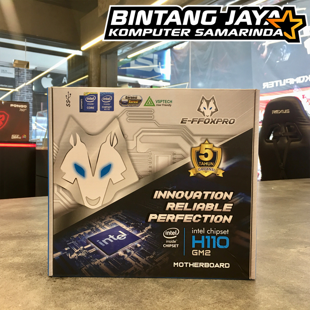 Jual Motherboard EFFOXPRO H110 GM2 M-ATX LGA 1151 DDR4 | Shopee Indonesia