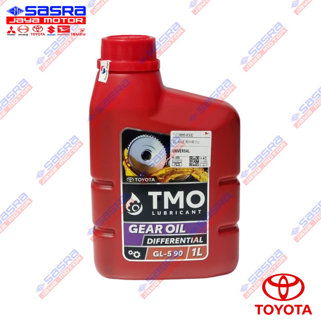 Jual Gear Oil/Oli Differential GL5-90 ORI TMO 1 Liter - TOYOTA MOTOR ...