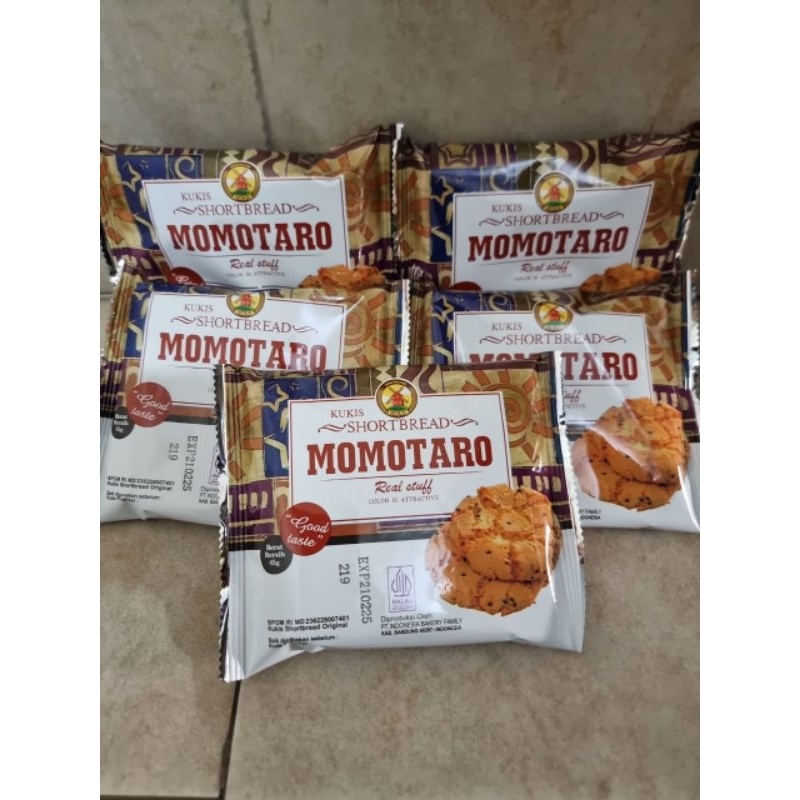 Jual MOMOTARO KUKIS SHORTBREAD 45gr/PAKET BUNDLING MOMOTARO KUKIS ...