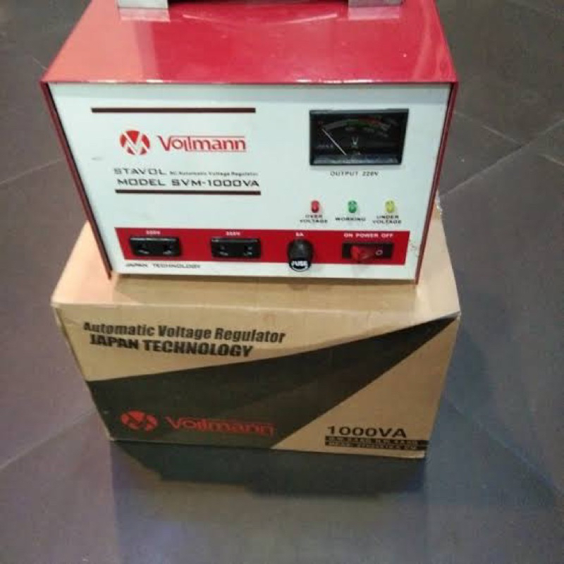 Jual Voltman Stavol Voltman STABILIZER 1000 Watt Voltman STABILIZER SVC ...