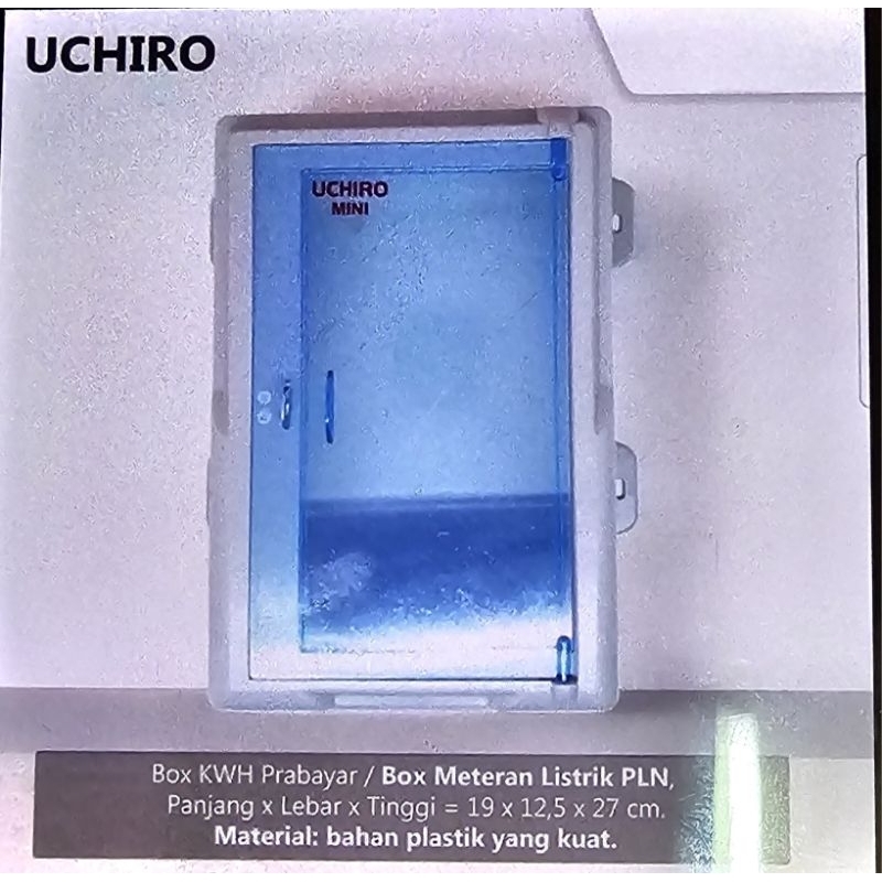 Jual UCHIRO BOX COVER KWH PRABAYAR PULSA ( TOKEN) | Shopee Indonesia