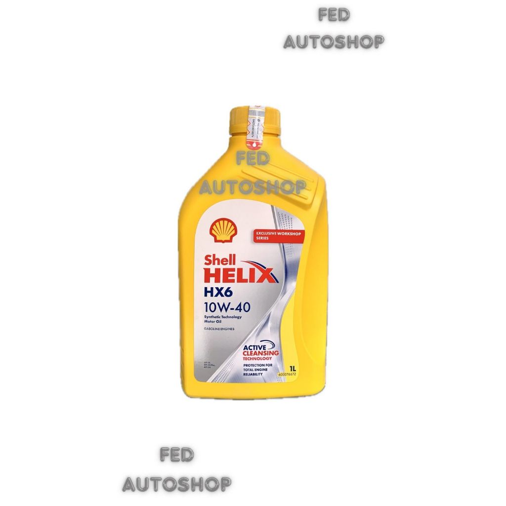 Jual Shell Helix HX6 10W-40 1L | Shopee Indonesia