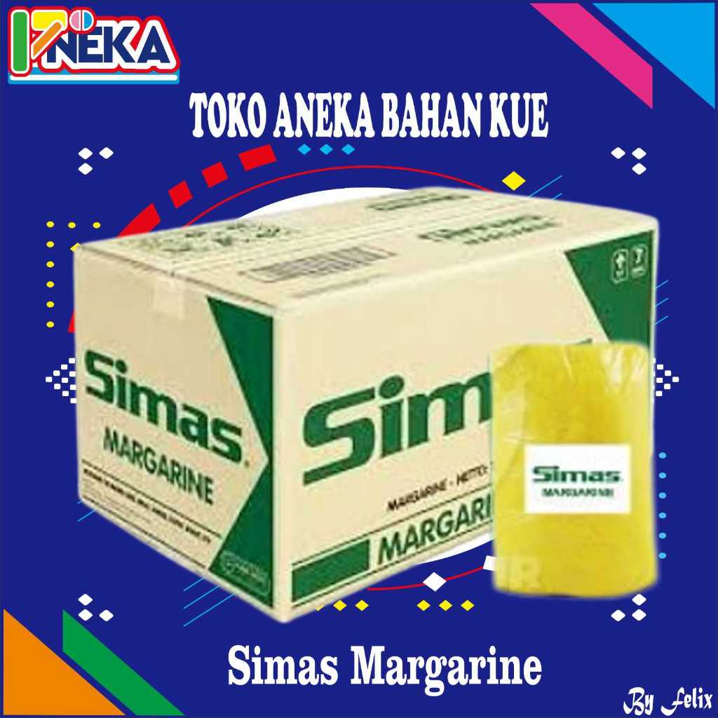 Jual Simas margarine 1kg [repack] | Shopee Indonesia
