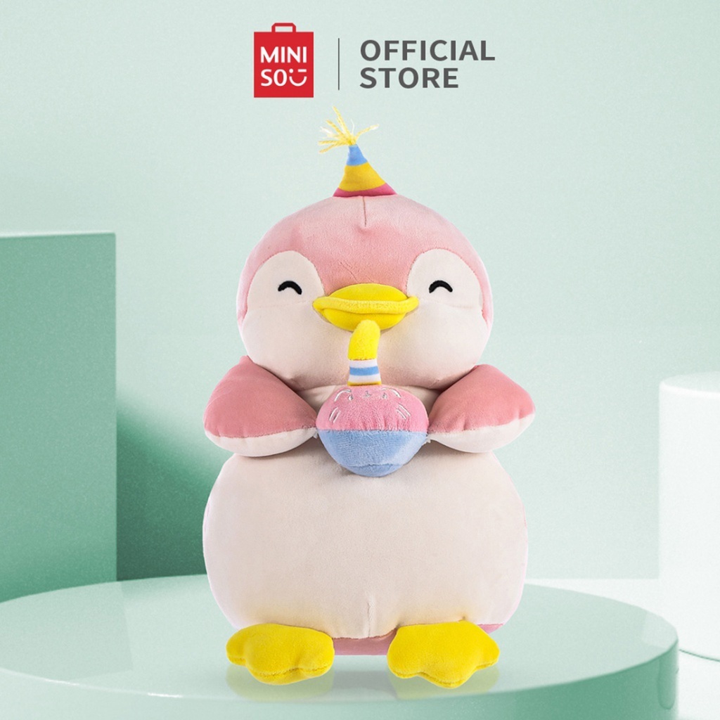 Jual MINISO TOY - Boneka Penguin Ice cream & Donat | Shopee Indonesia