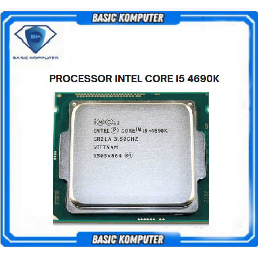 Jual PROCESSOR INTEL CORE I5 4690K TRAY LGA 1150 3.90 GHz | Shopee ...