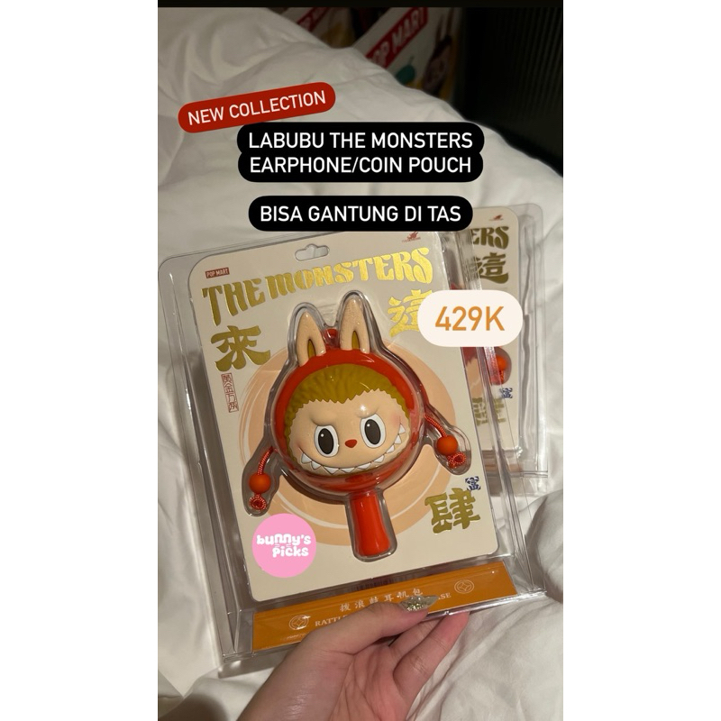 Jual Labubu The Monsters Drum Earphone Pouch | Shopee Indonesia