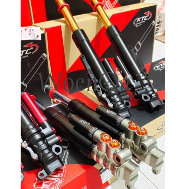 Jual shock depan ktc matrix up side down vario beat fungsi tabung ...