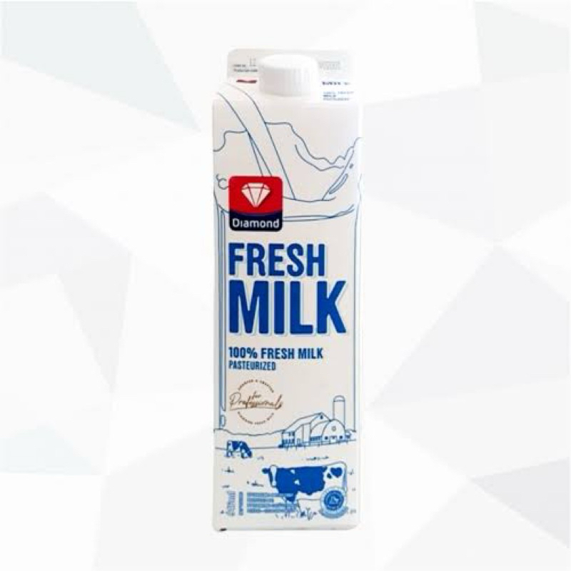 Jual susu fresh milk diamond 1 liter | Shopee Indonesia