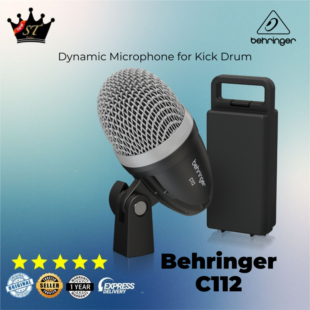 Jual Behringer C112 C 112 Mic Kick Drum Todong Cabinet Bass Microphone ...