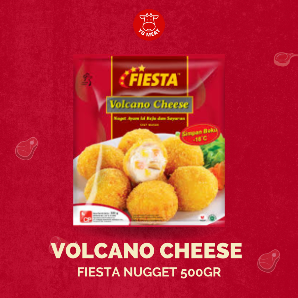 Jual Volcano Cheese Nugget Fiesta 500gr | Shopee Indonesia
