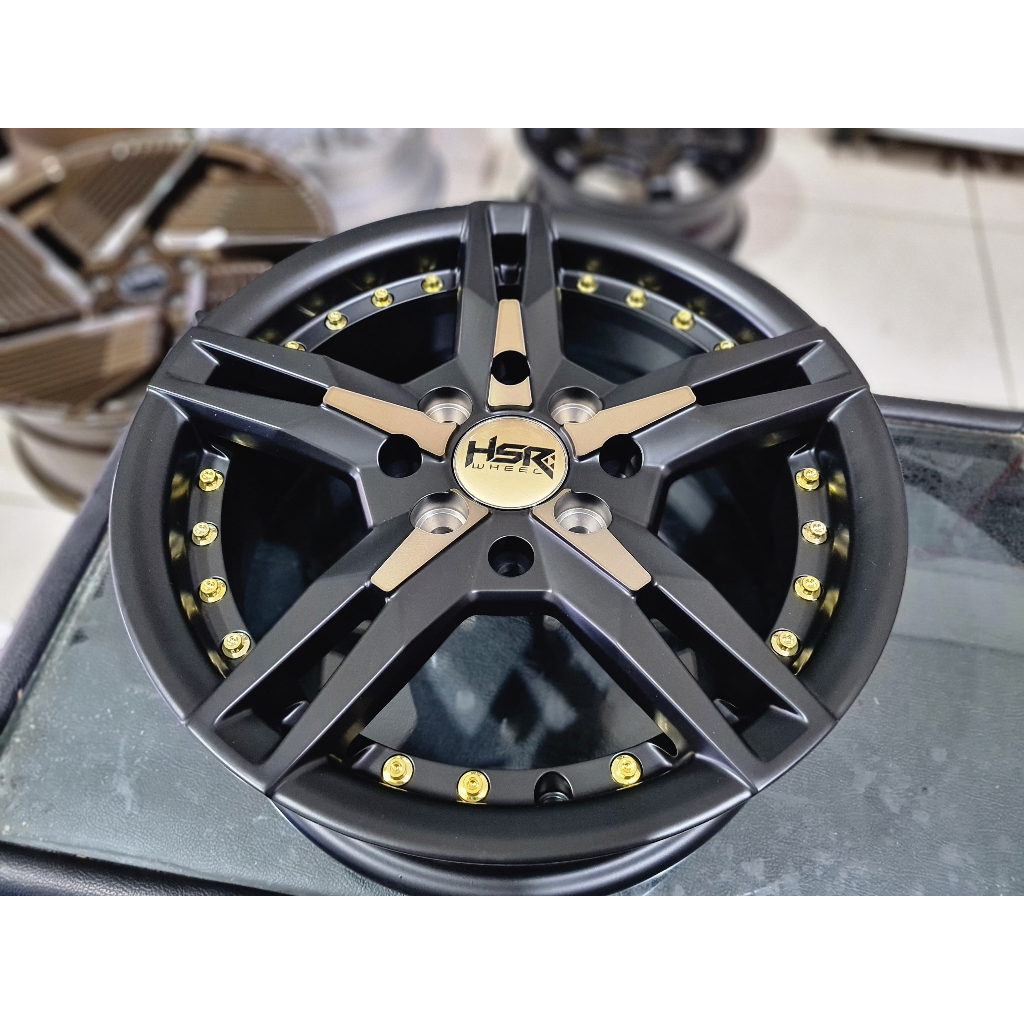 Jual Velg Mobil HSR Wheel Tipe Keunikai Ring 14 Lobang 4X100/114,3 Double Pcd New Product ...