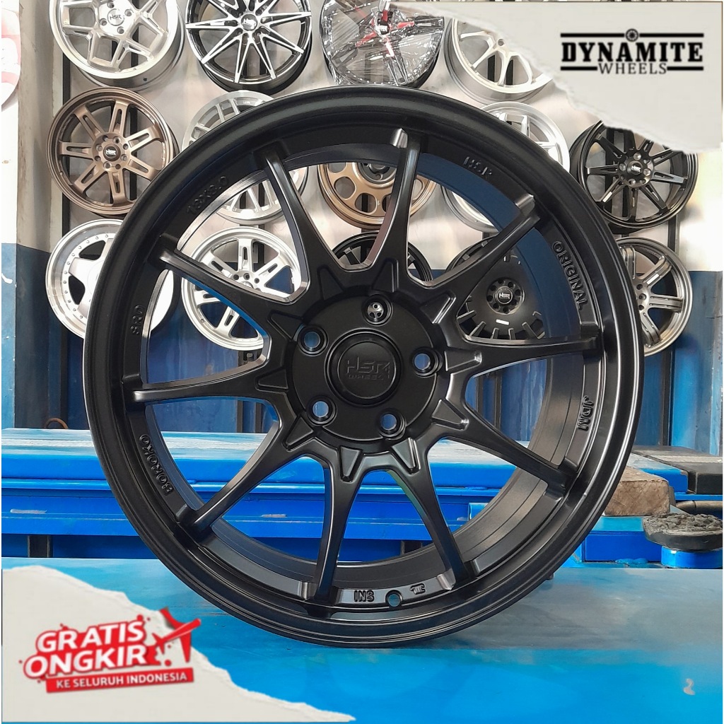 Jual Velg HSR Boroko SRD Ring 18 Single Pcd 5 x 114,3 Buat Toyota Innova Model Ce28 Baut 5 Warna ...