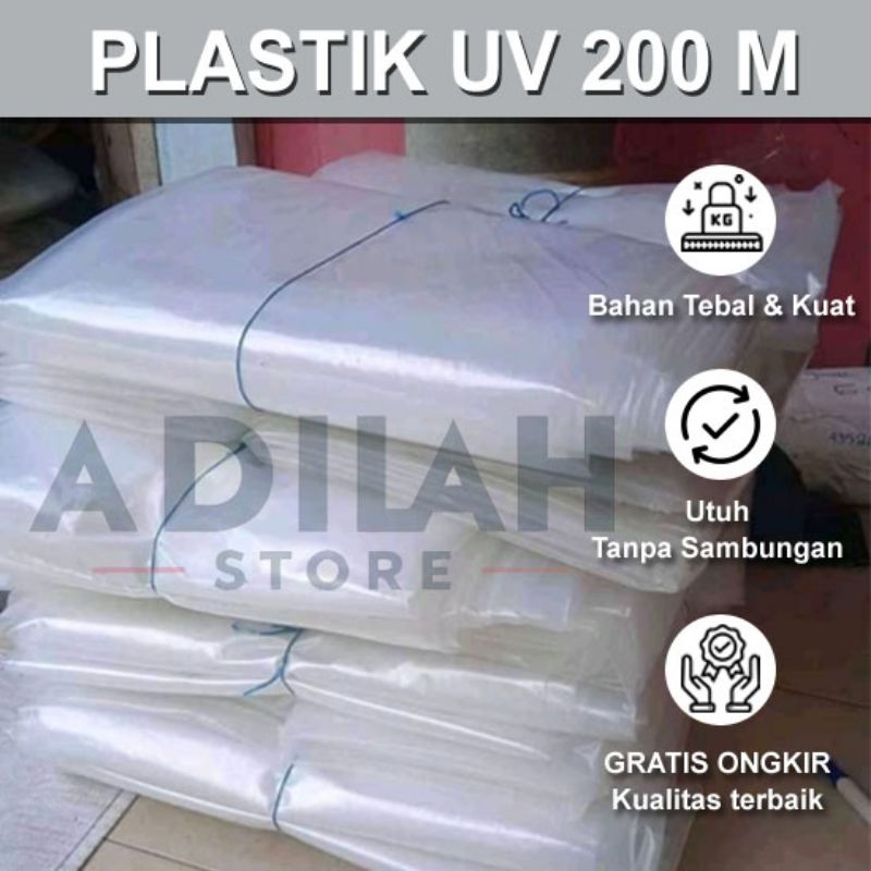 Jual Plastik UV 200 Micron berbagai ukuran tebal dan kualitas terbaik ...