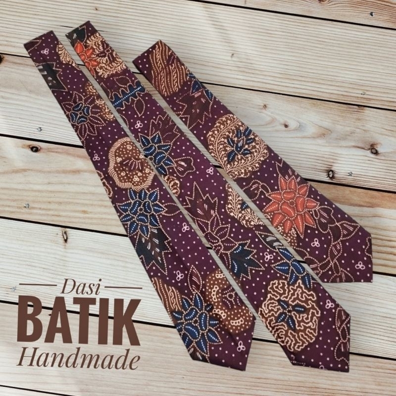 Jual Dasi Batik - Dasi Pria - Dasi Batik Handmade - Dasi Kerja | Shopee ...