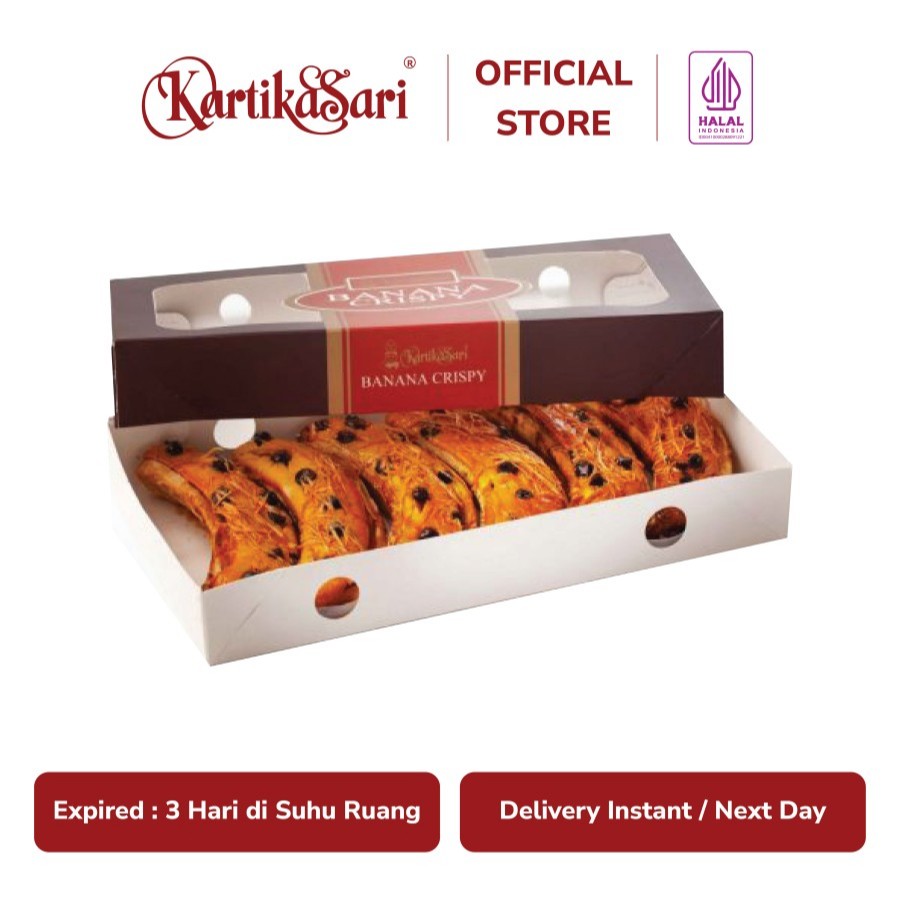 Jual kartika sari bandung Banana Crispy oleh oleh bandung Kartika Sari ...