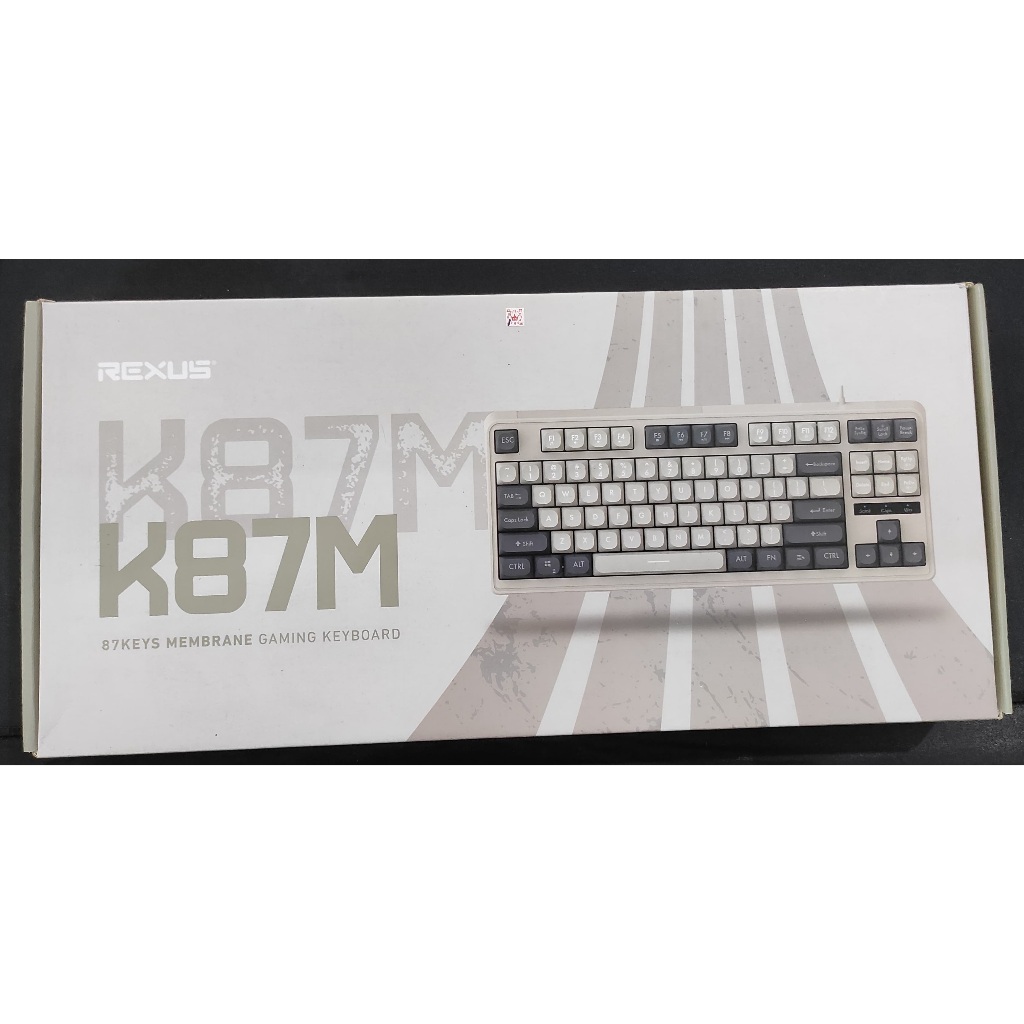 Jual Keyboard Komputer REXUS K87M Gaming TKL | Shopee Indonesia