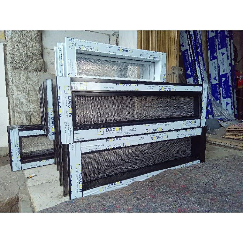 Jual Looster Alumunium Kaca Mati Bisa Custom ukuran | Shopee Indonesia
