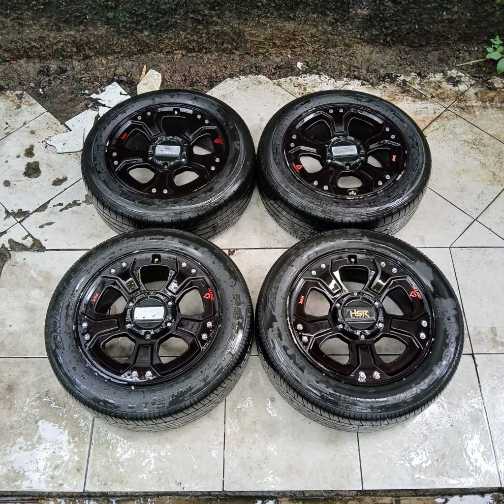 Jual Velg Second HSR MYTH Ring 18 Pcd 5x114.3 Ban 225 60 R18 Vitara Crv ...
