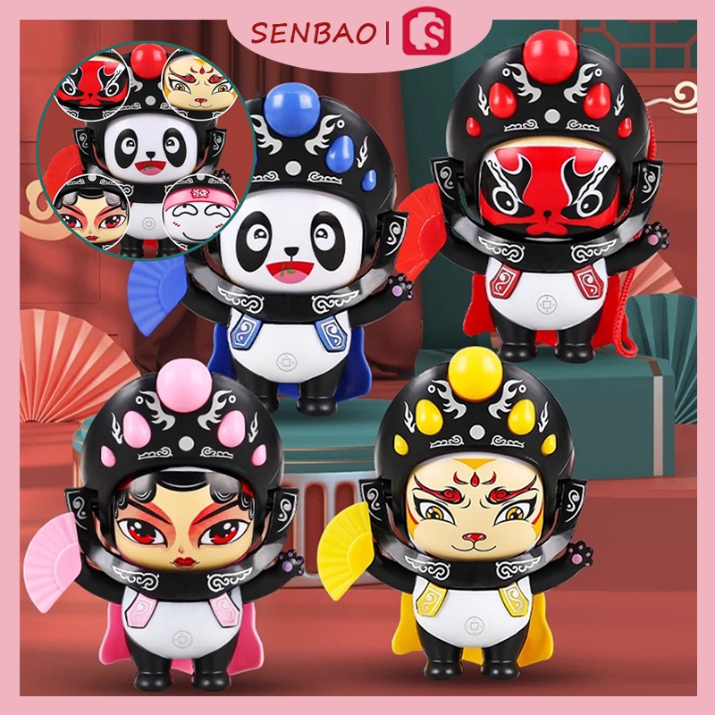 Jual SENBAO Boneka Face Changing LucuToy Beijing Opera Face Makeup ...